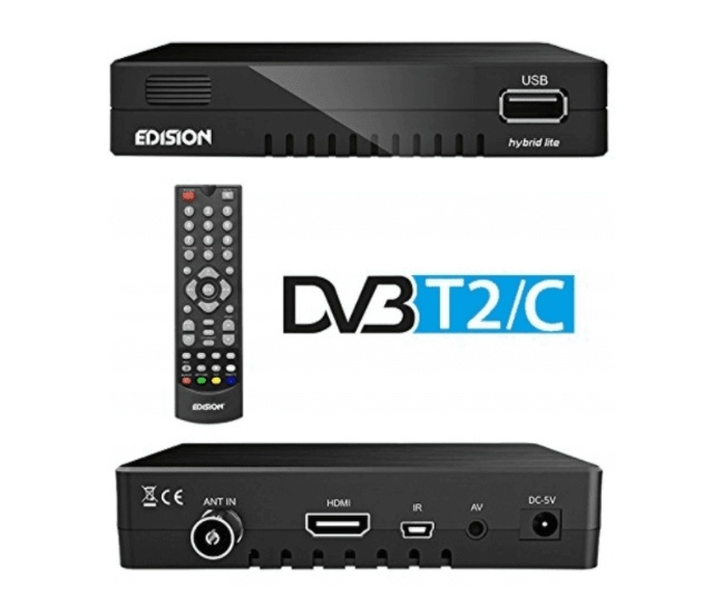 sztosiki > Tuner DVB-T2/C Edision Progressiv Hybrid Lite